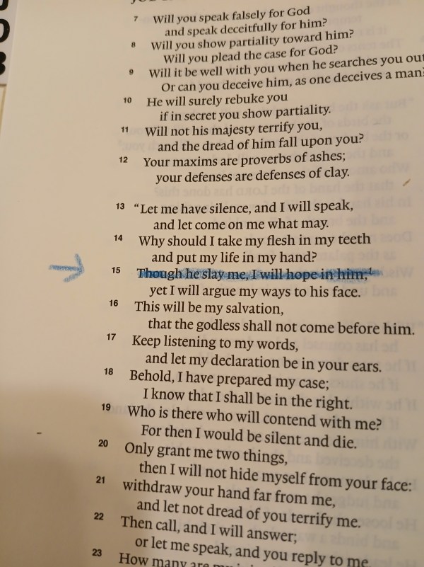 Hope in the Midst of Despair – donnasmusings